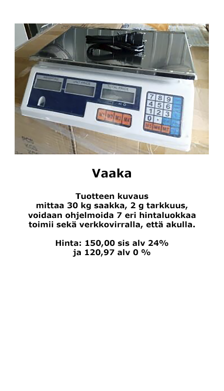 Tuotteet